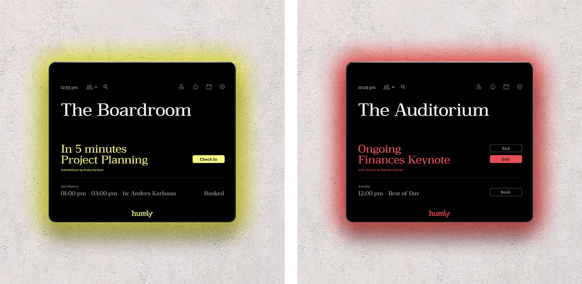 Humly Room Display - Nowoczesny sposób na rezerwację przestrzeni w ...