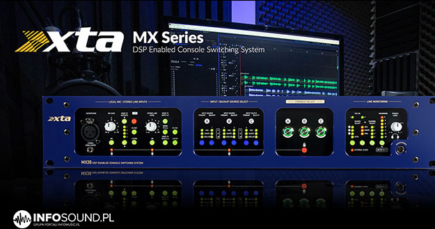Procesory MX36 Console Switching System od XTA - INFOSOUND.PL