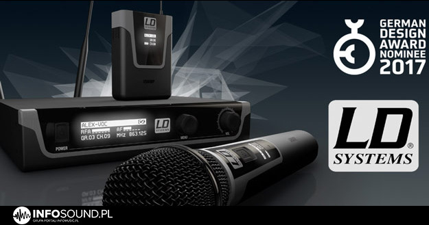 LD Systems prezentuje bezprzewodowy mikrofon radiowy U500 - INFOSOUND.PL